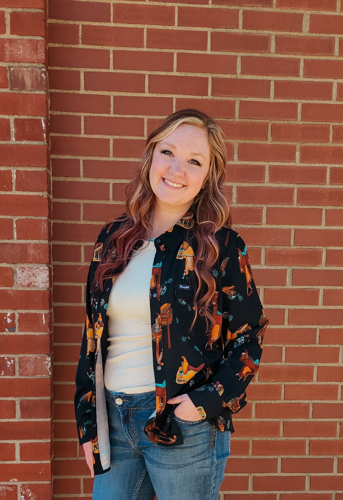 Punchy snap shirt – Hurricane Dixie Leather