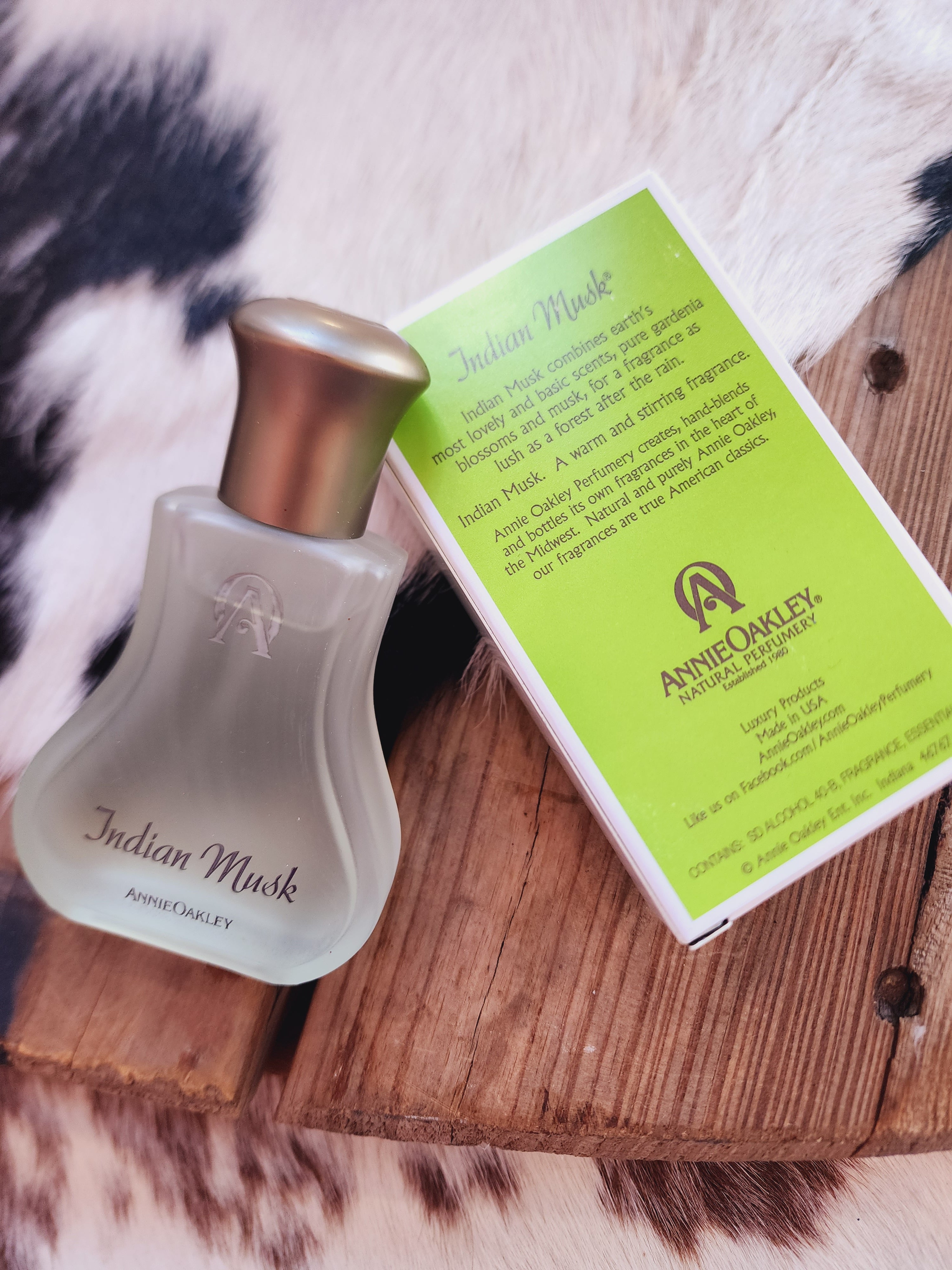 Indian Musk - Annie Oakley Women’s Natural perfume – Hurricane Dixie ...